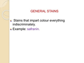 Stains | PPTX