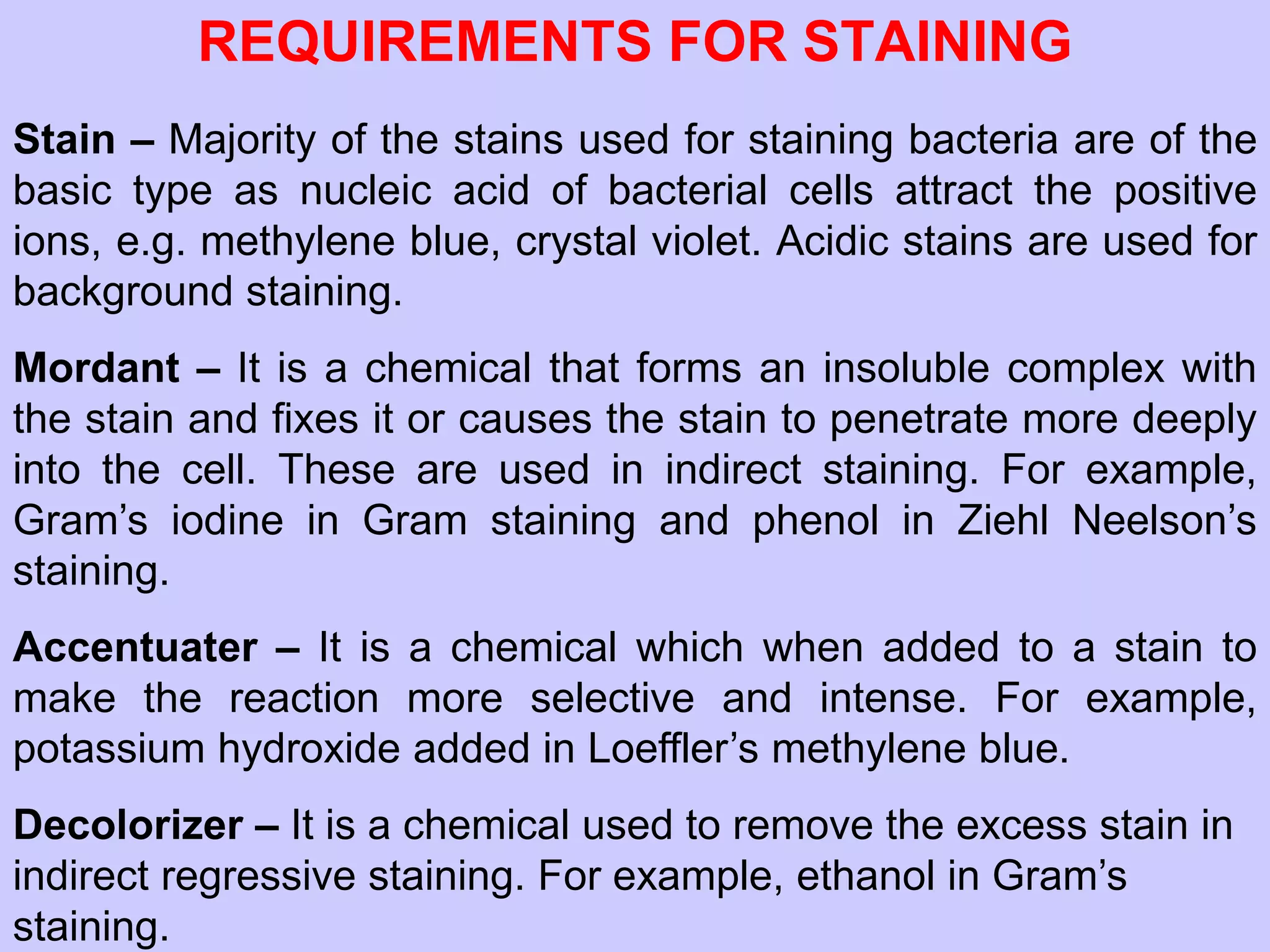 Types of staining techniques in microbiology | PPT Types of staining techniques in microbiology | PPT