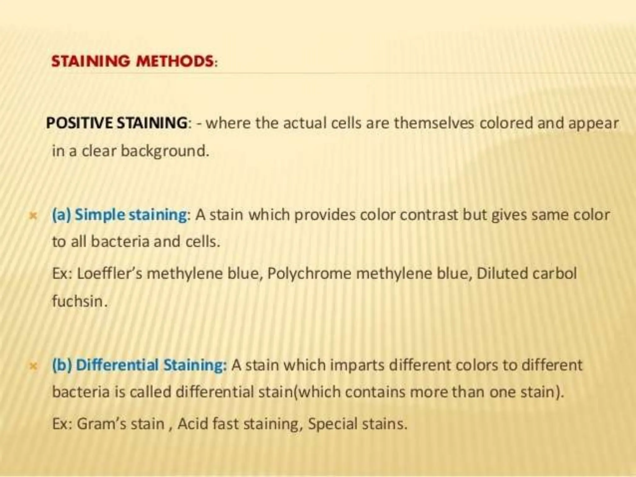 STAINSStains and dyes are frequently used in histology, in cytology ...