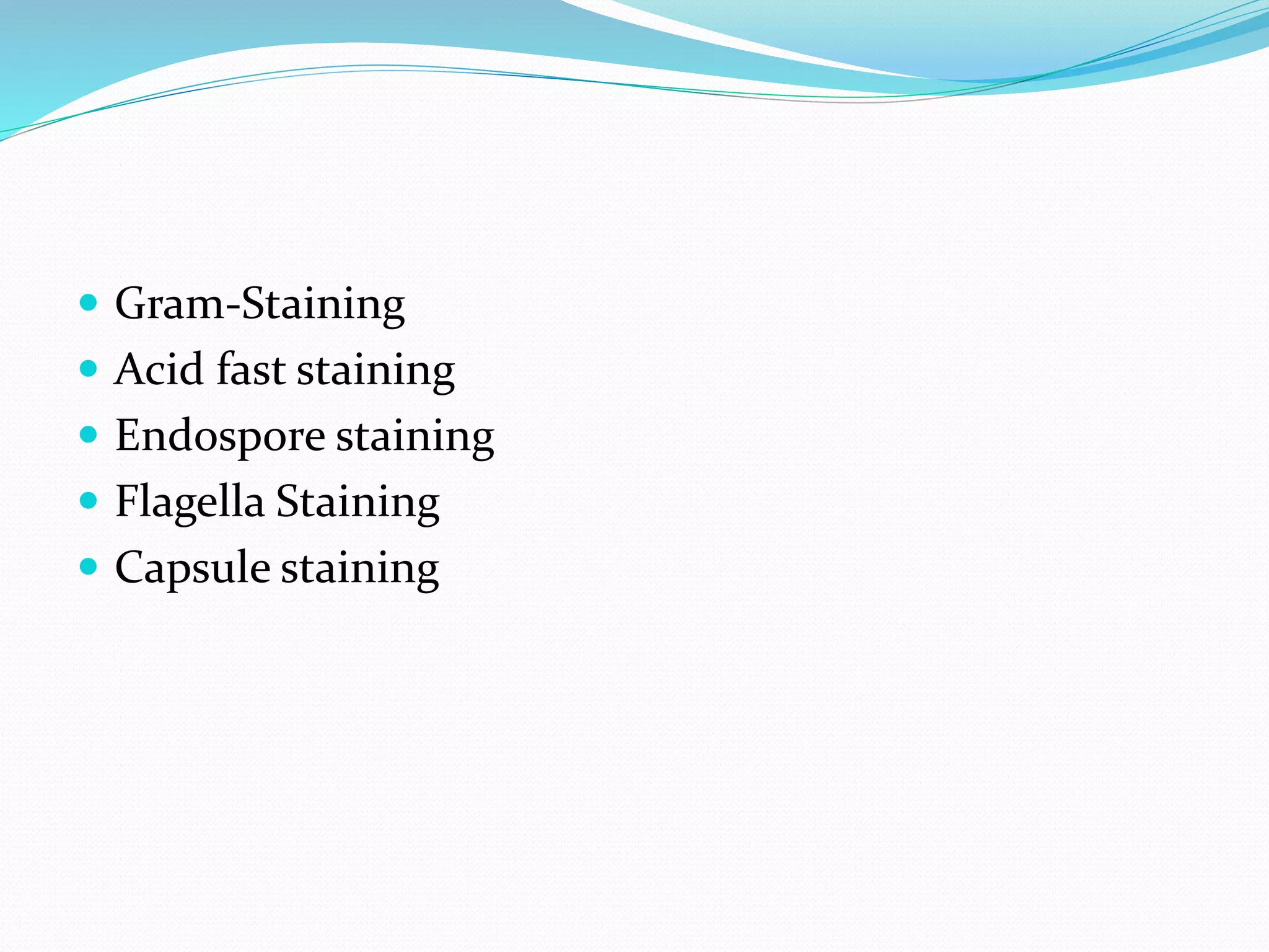 Stains and staining techniques | PPTX