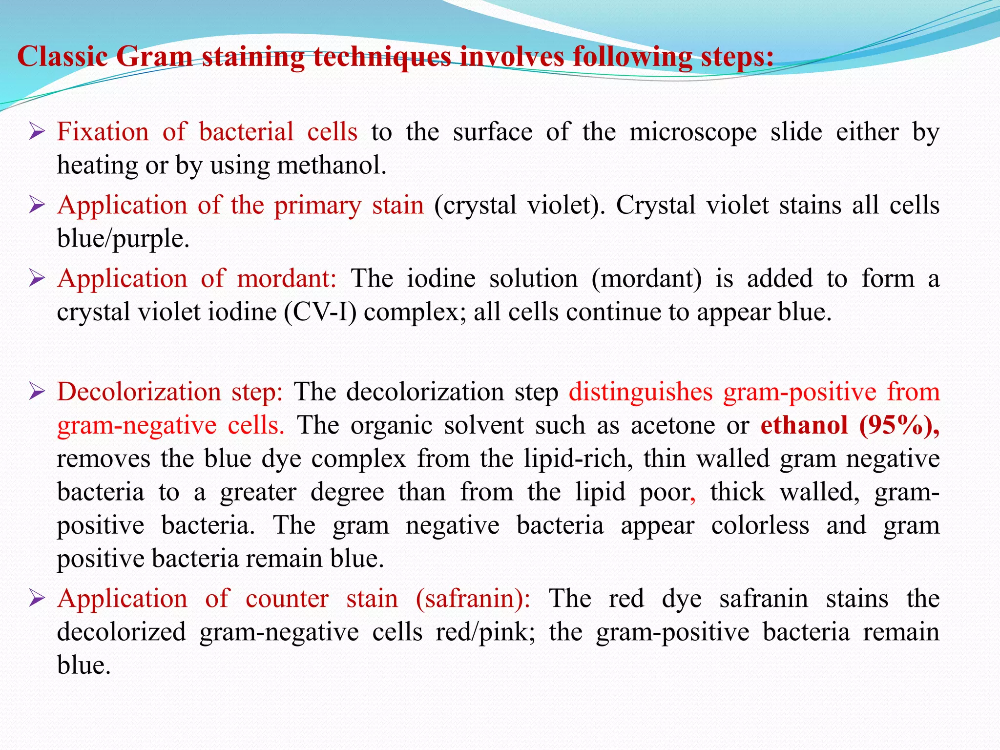 Stains and staining techniques | PPTX