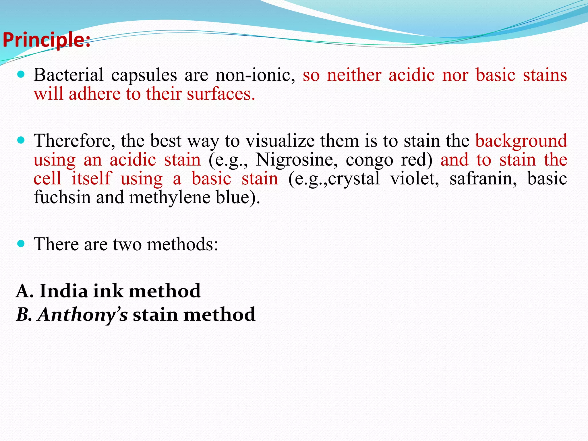 Stains and staining techniques | PPTX