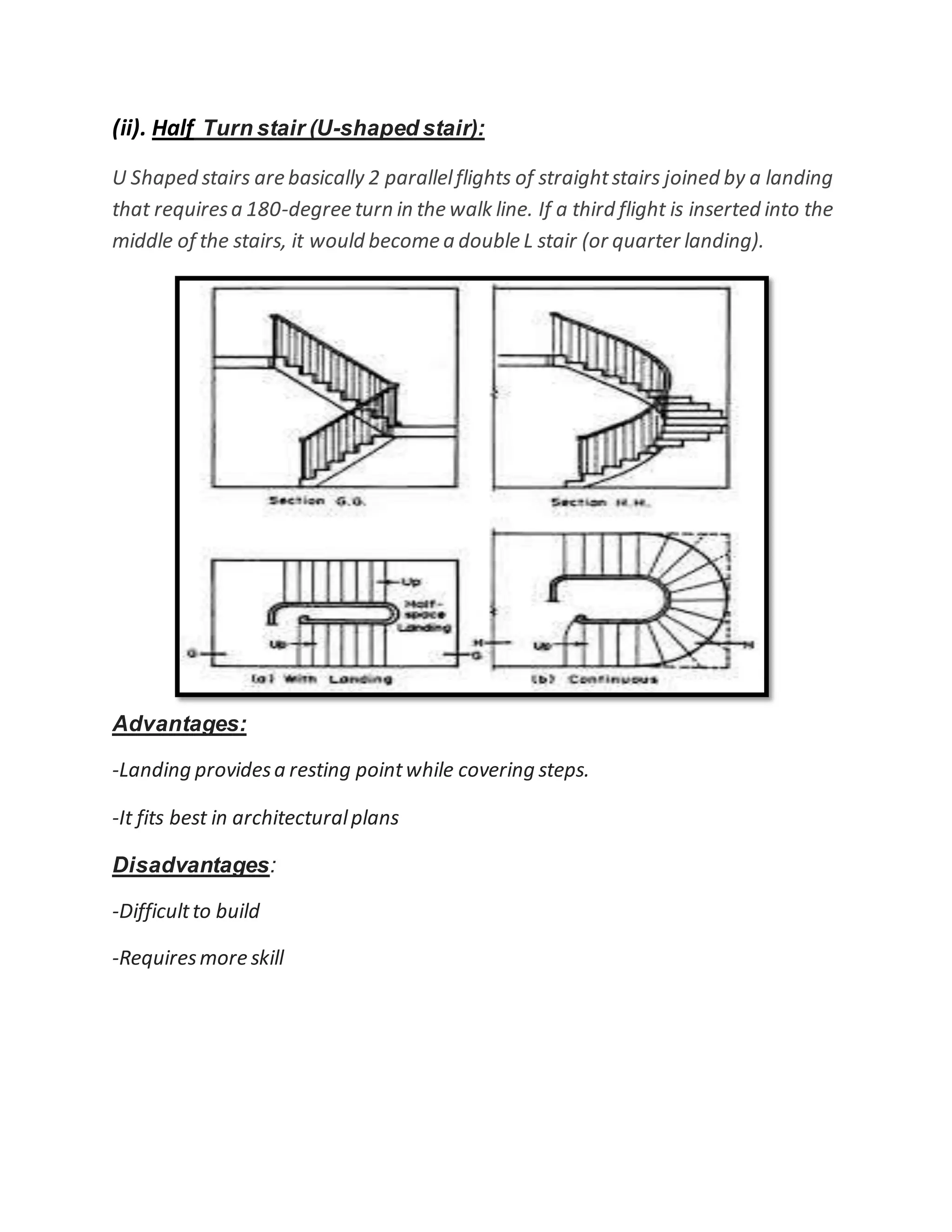 Types of Stairs | DOCX