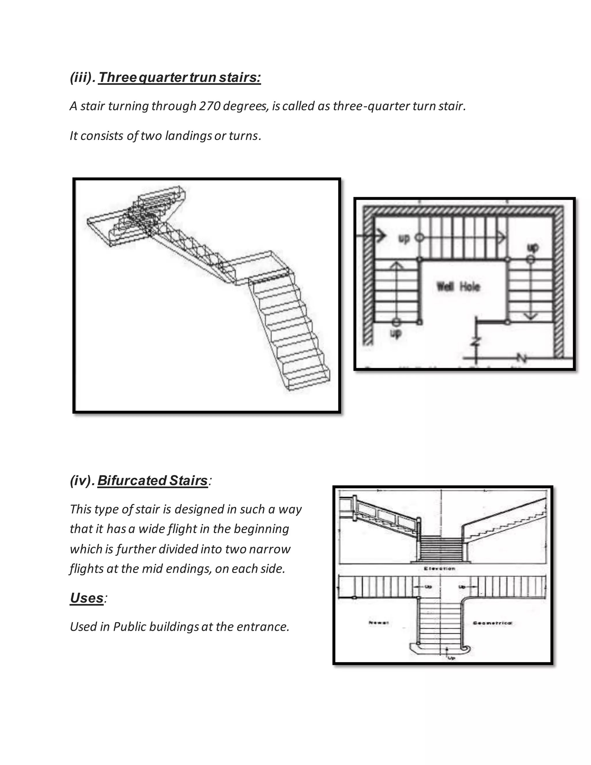 Types of Stairs | DOCX