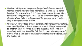 Staircase wiring & ground wiring | PPTX