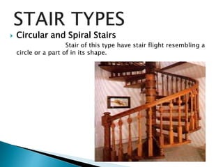 Stair & Its Types.ppt | Air Travel | Travel Type