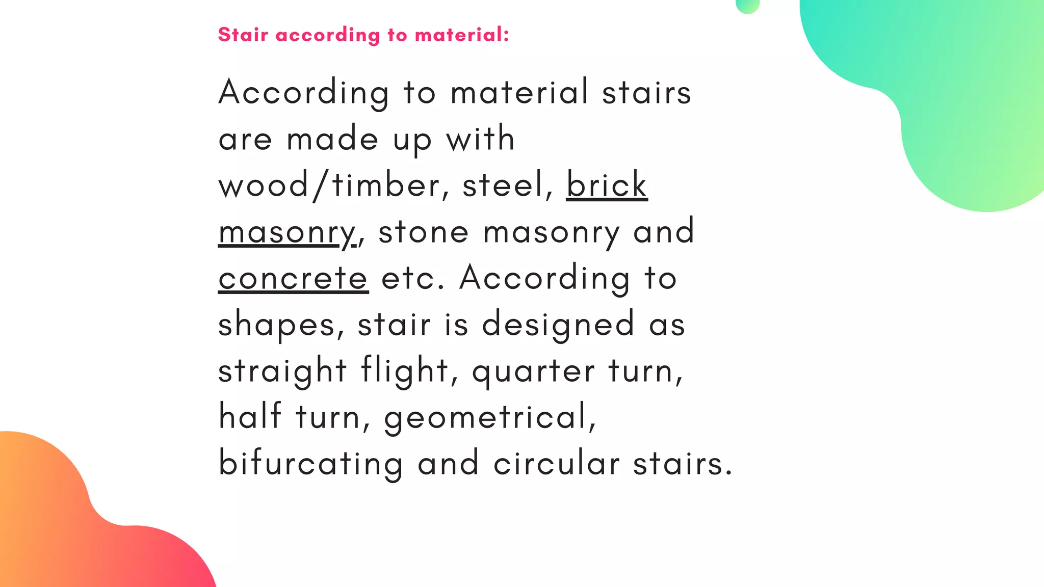 Stair parts | PDF