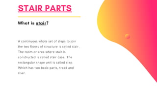 Stair parts | PDF