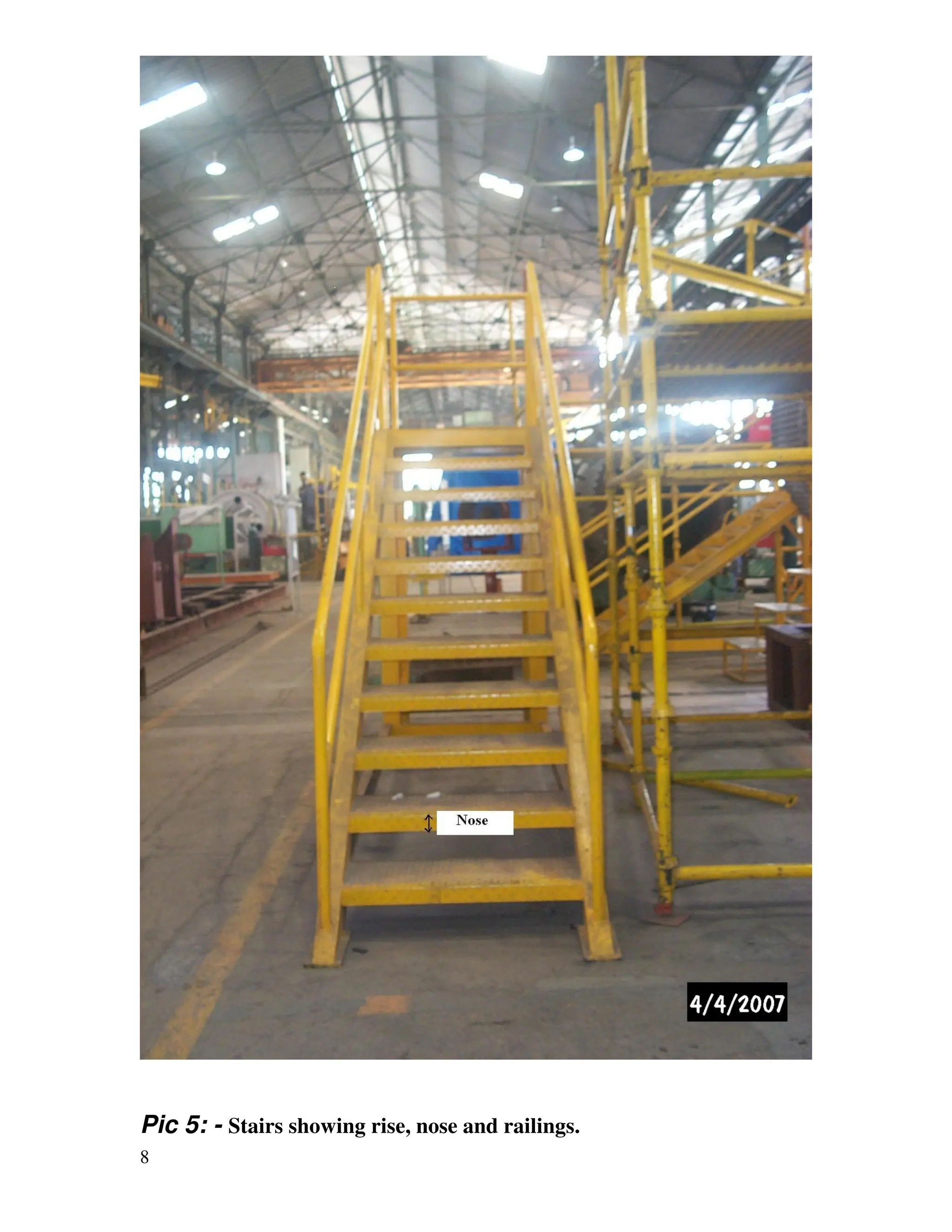 STAIR PLATFORMS stair cases stand stair cases standards ards | PDF