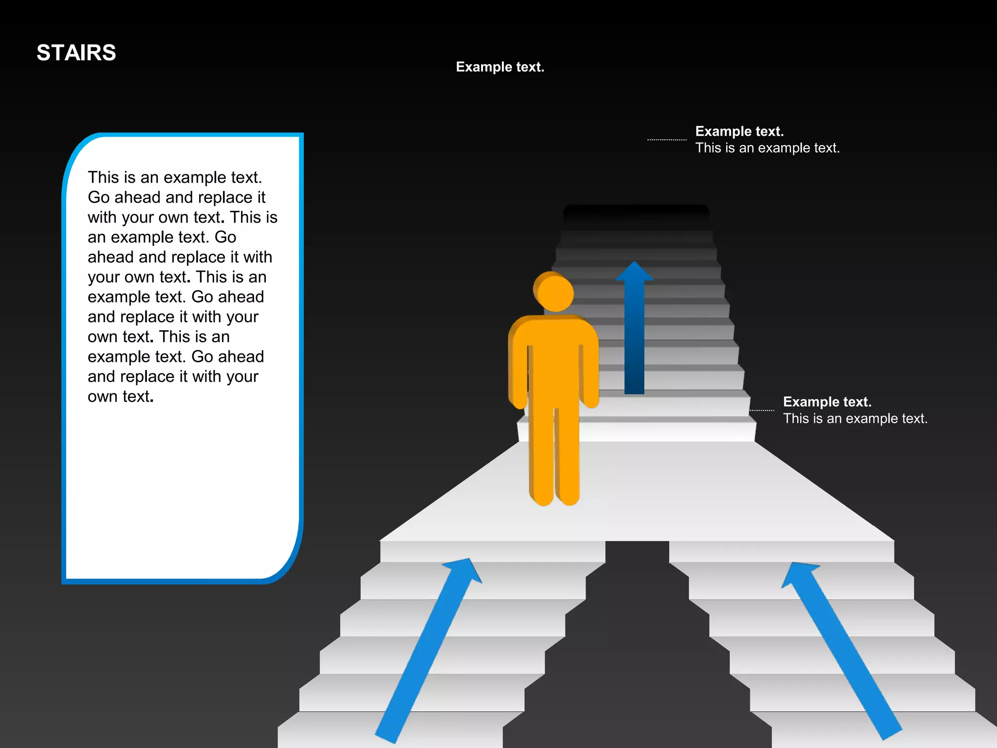 Stairs Charts for PowerPoint | PPT