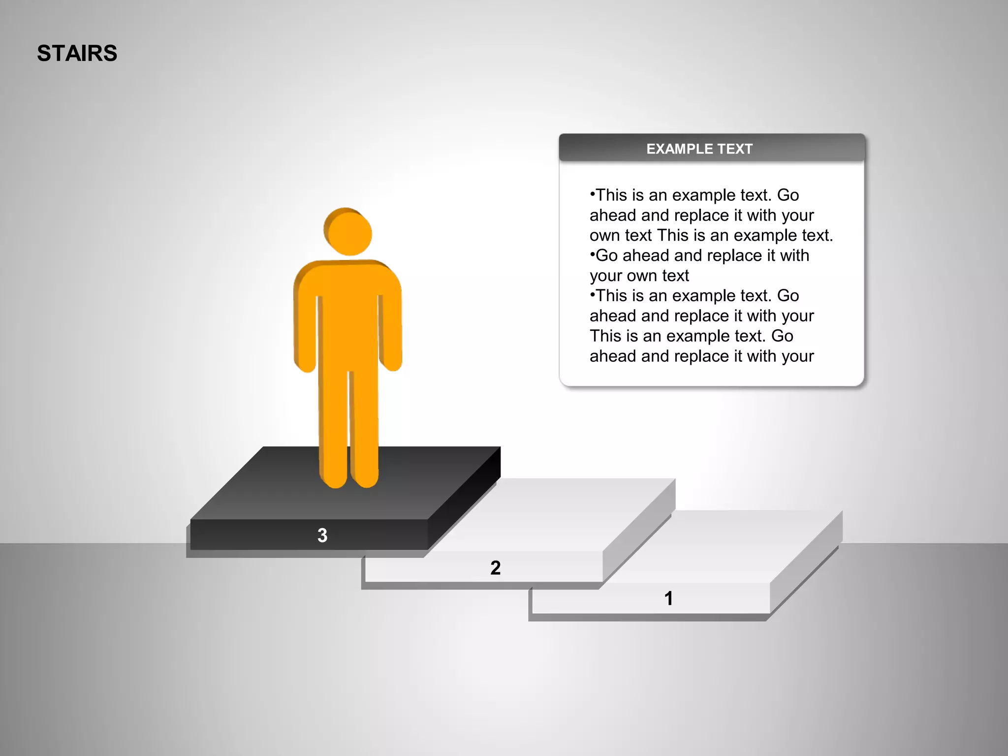 Stairs Charts for PowerPoint | PPT
