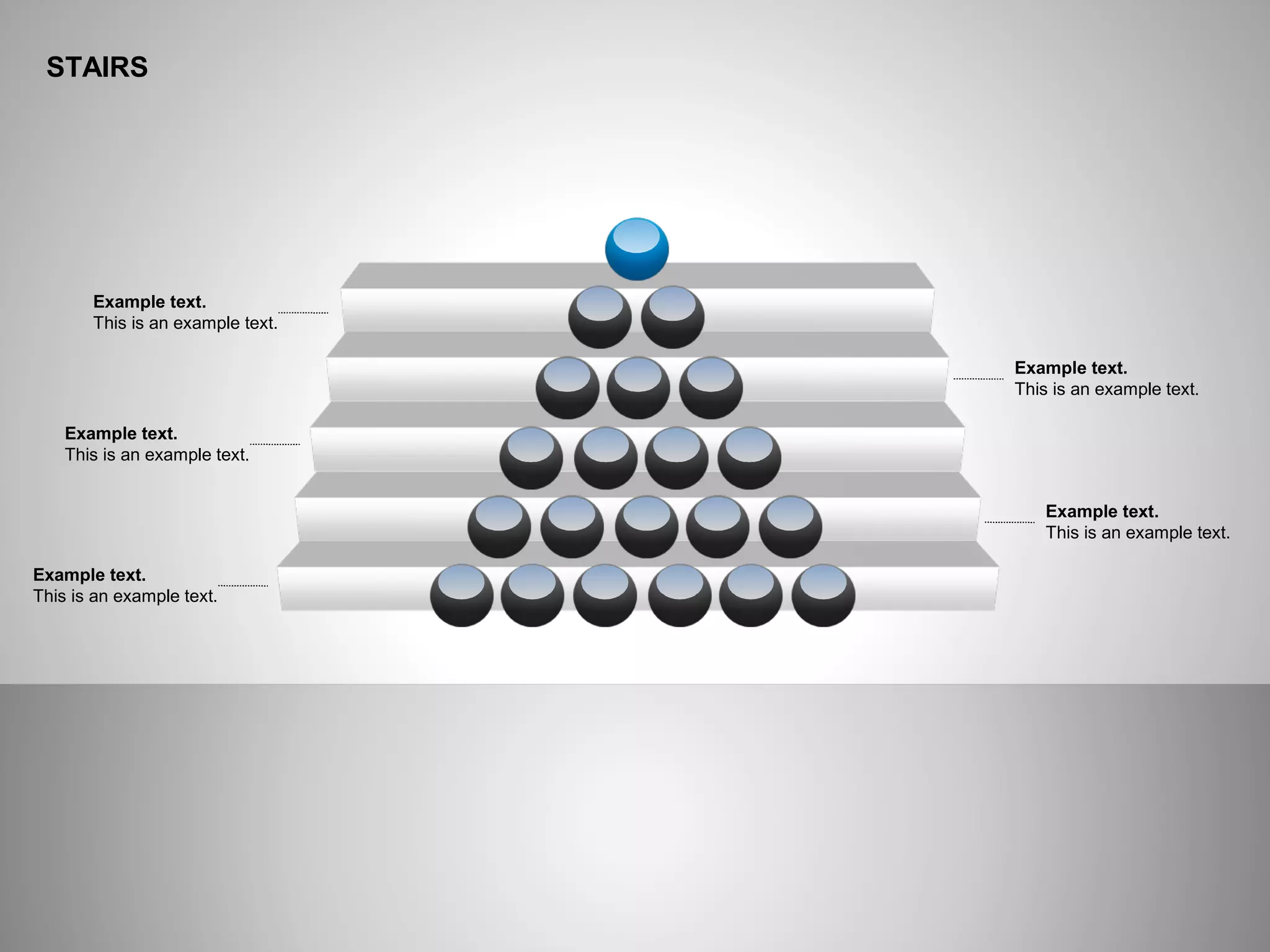Stairs Charts for PowerPoint | PPT