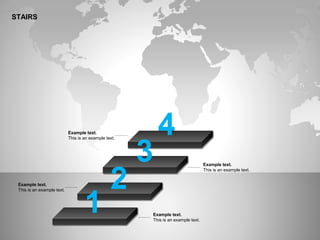 Stairs Charts for PowerPoint | PPT