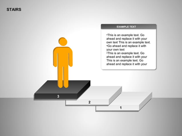 Stairs Charts for PowerPoint | PPT