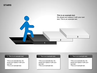 Stairs Charts for PowerPoint | PPT