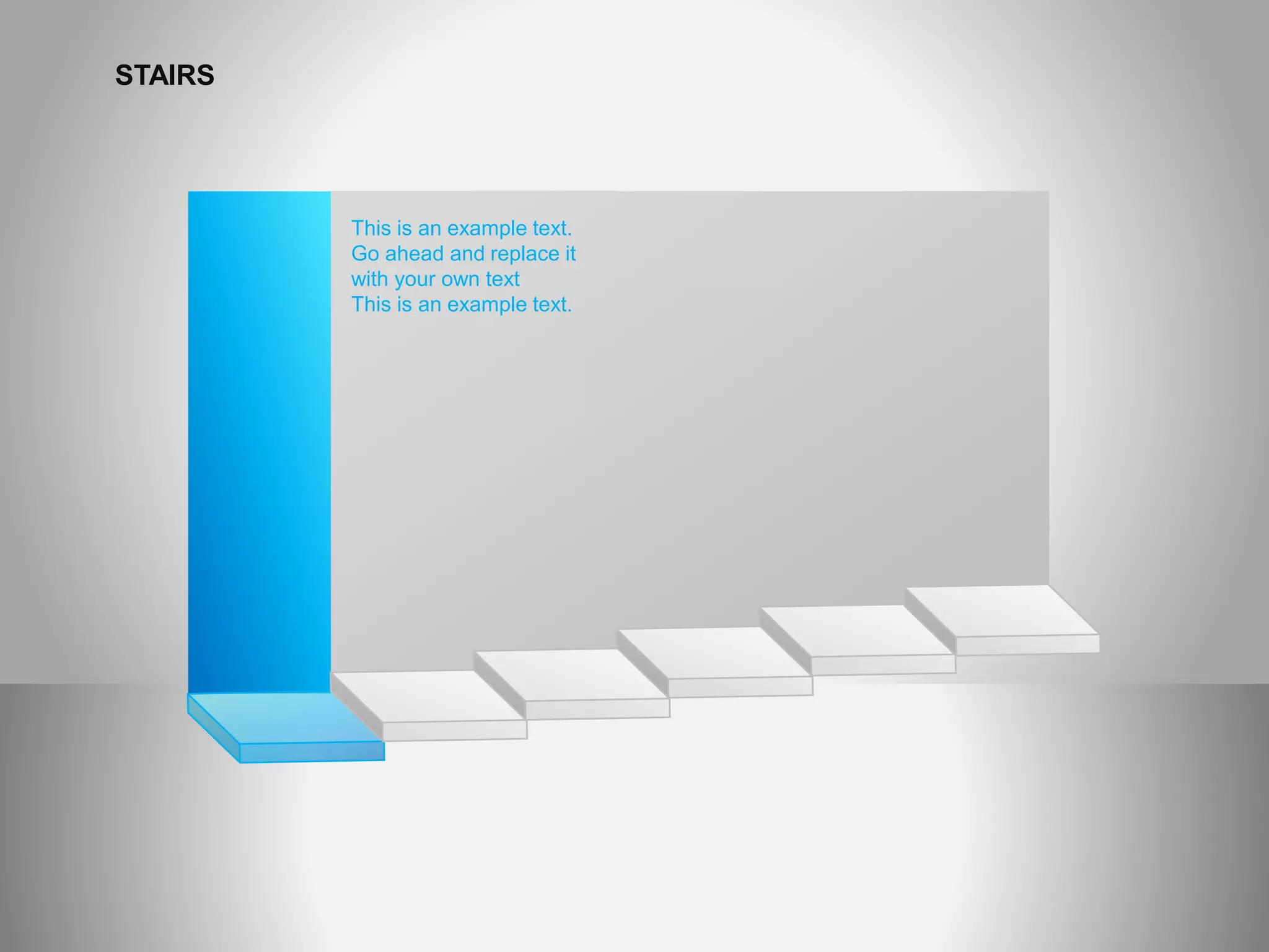 Stairs Diagrams (for PowerPoint and Google Slides) | PPTX