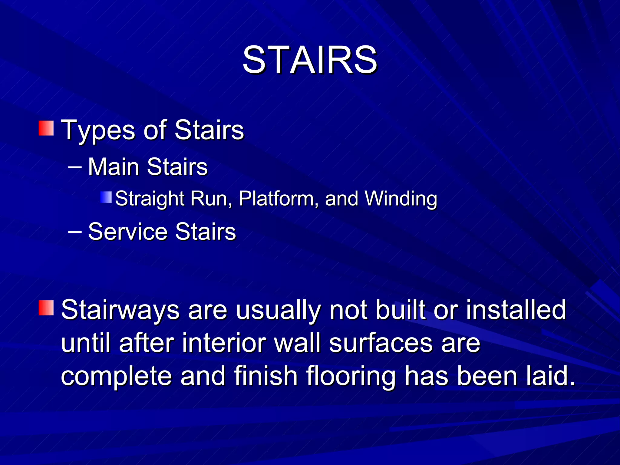 Stairs Framing | PPT