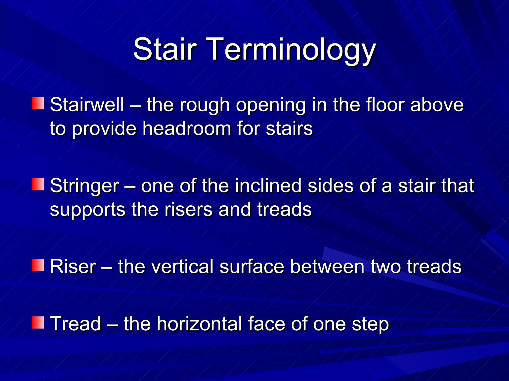 Stairs Framing | PPT