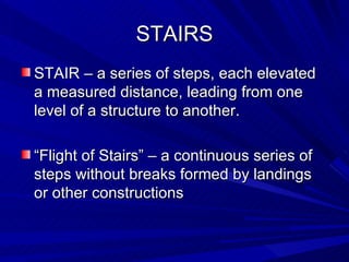 Stairs Framing | PPT | Landscaping | Home & Garden