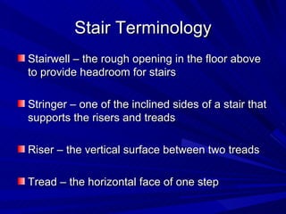 Stairs Framing | PPT | Landscaping | Home & Garden