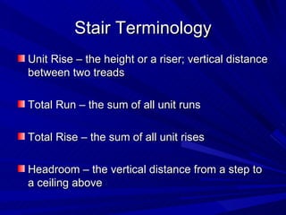 Stairs Framing | PPT | Landscaping | Home & Garden