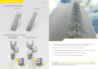 Stairways and steel platforms catalogue | PDF