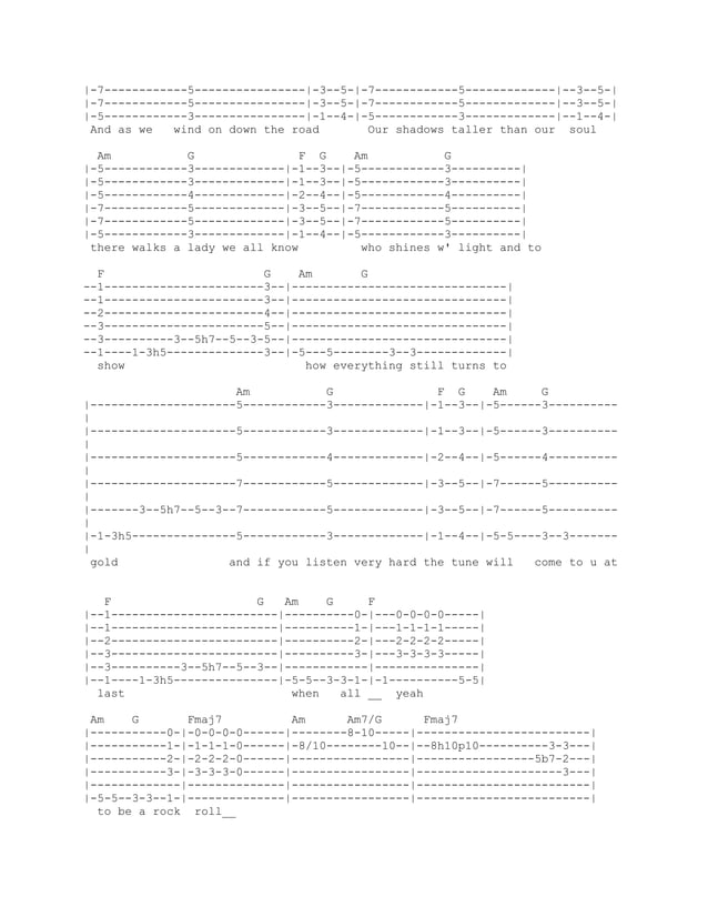 Stairway to heaven | DOCX