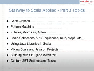 Stairway to scala flyer | PDF