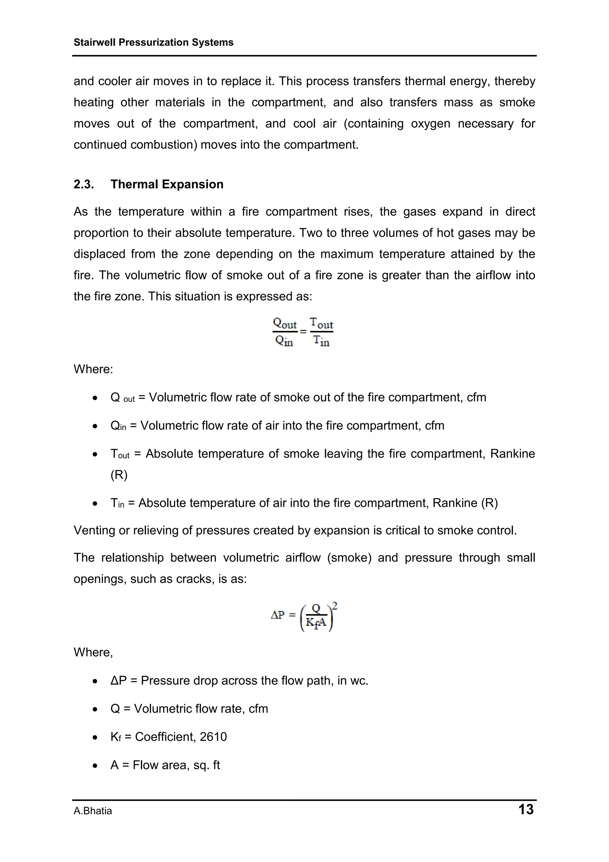 Stairwell pressurization systems | PDF
