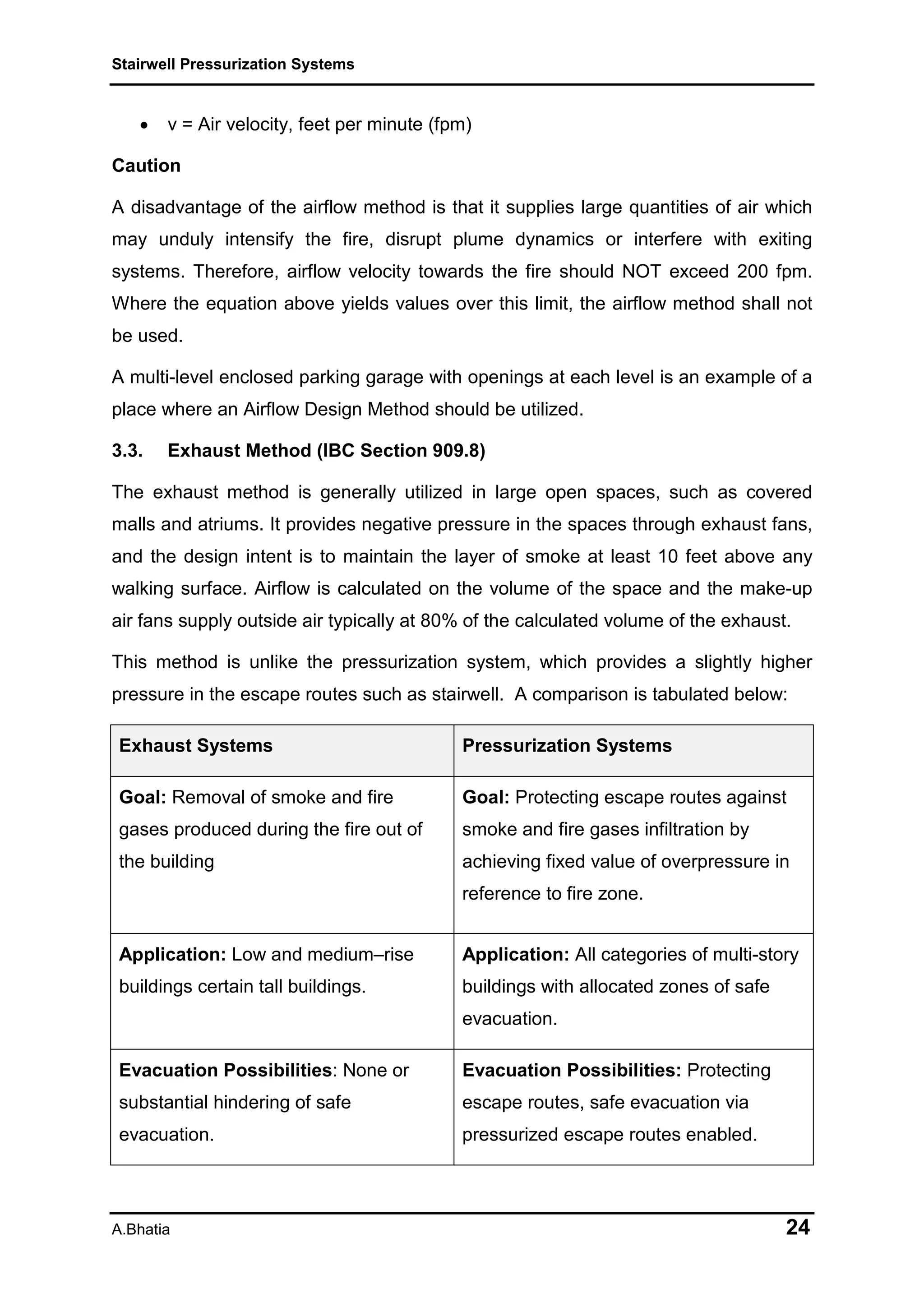 Stairwell pressurization systems | PDF