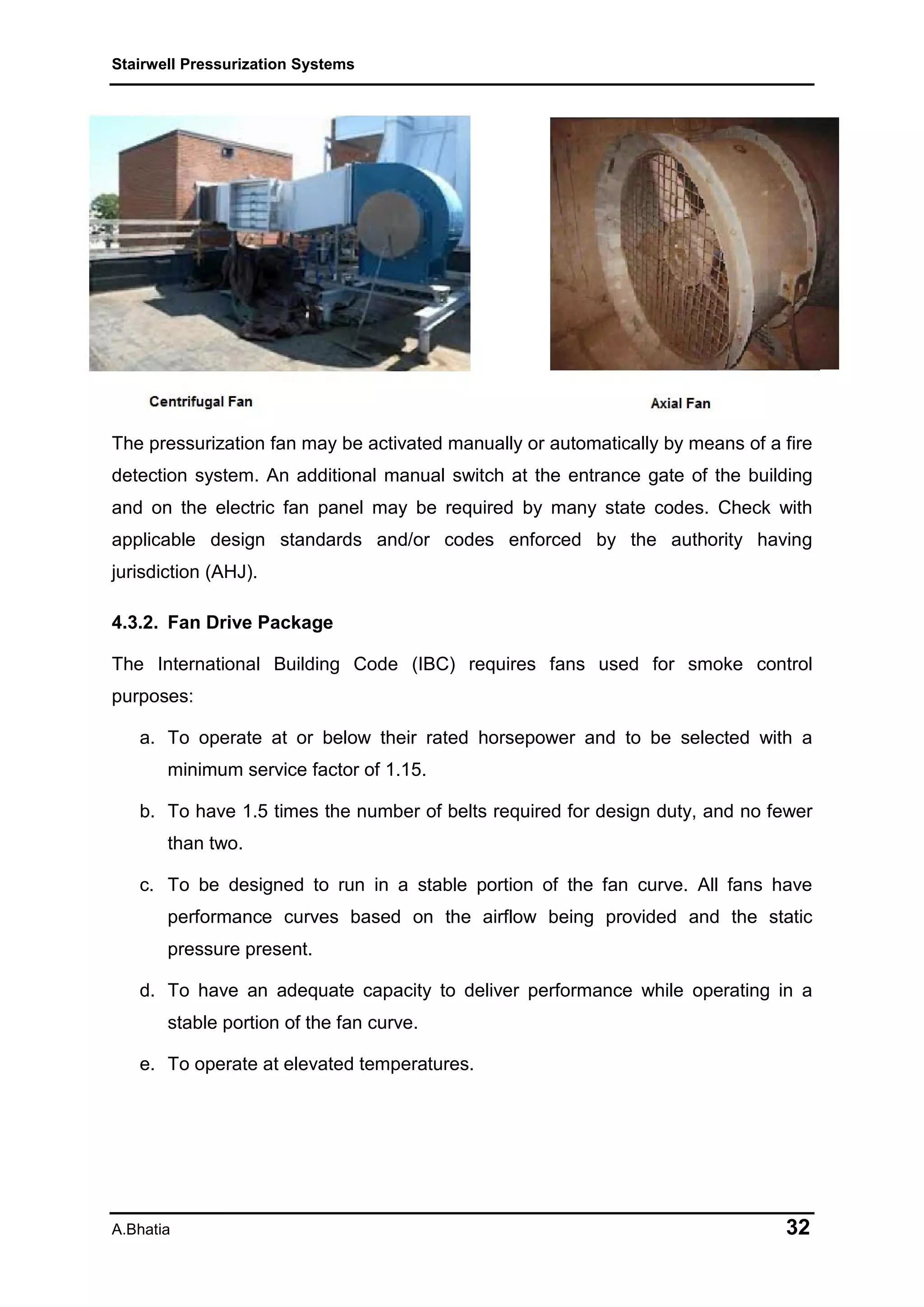 Stairwell pressurization systems | PDF