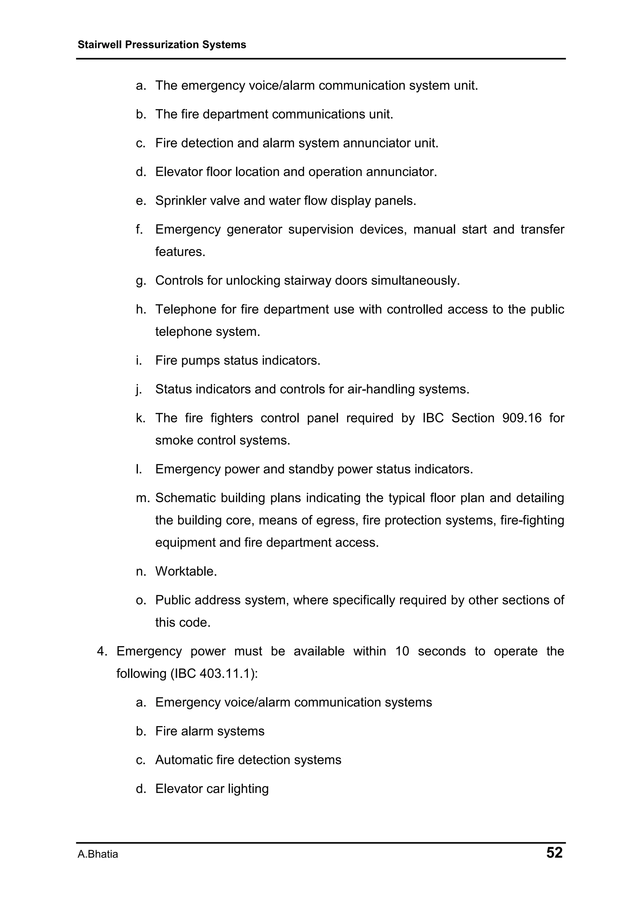 Stairwell pressurization systems | PDF