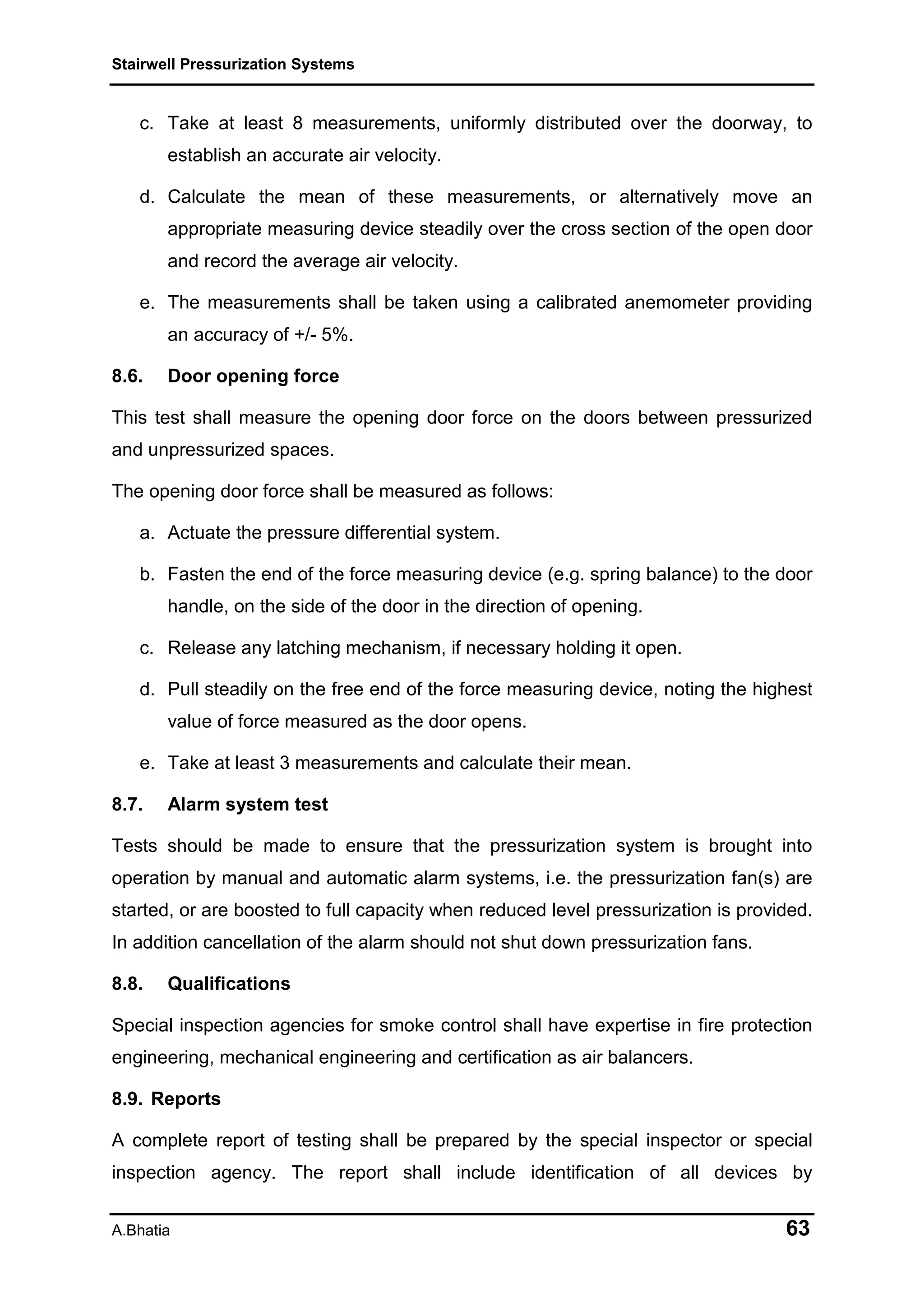 Stairwell pressurization systems | PDF