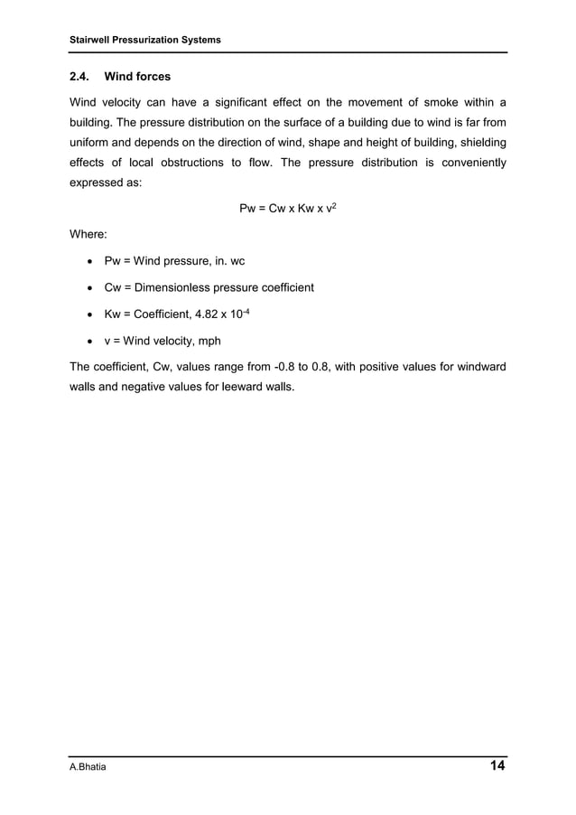 Stairwell pressurization systems | PDF