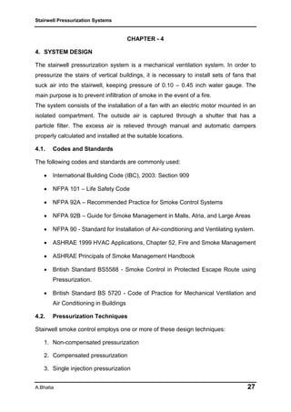 Stairwell pressurization systems | PDF