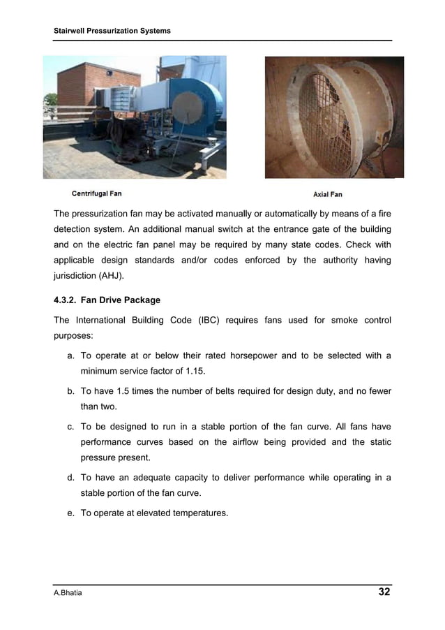 Stairwell pressurization systems | PDF