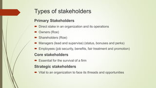 Stakeholder Analysis | PPTX