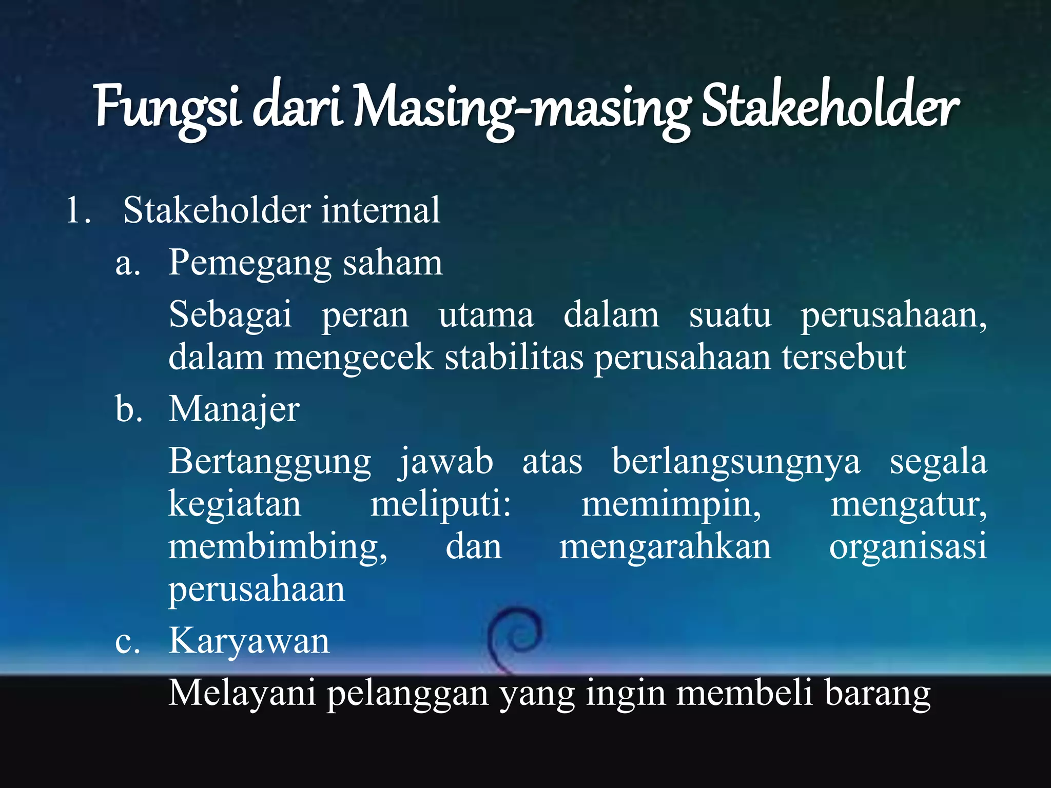 Stakeholder | PPTX