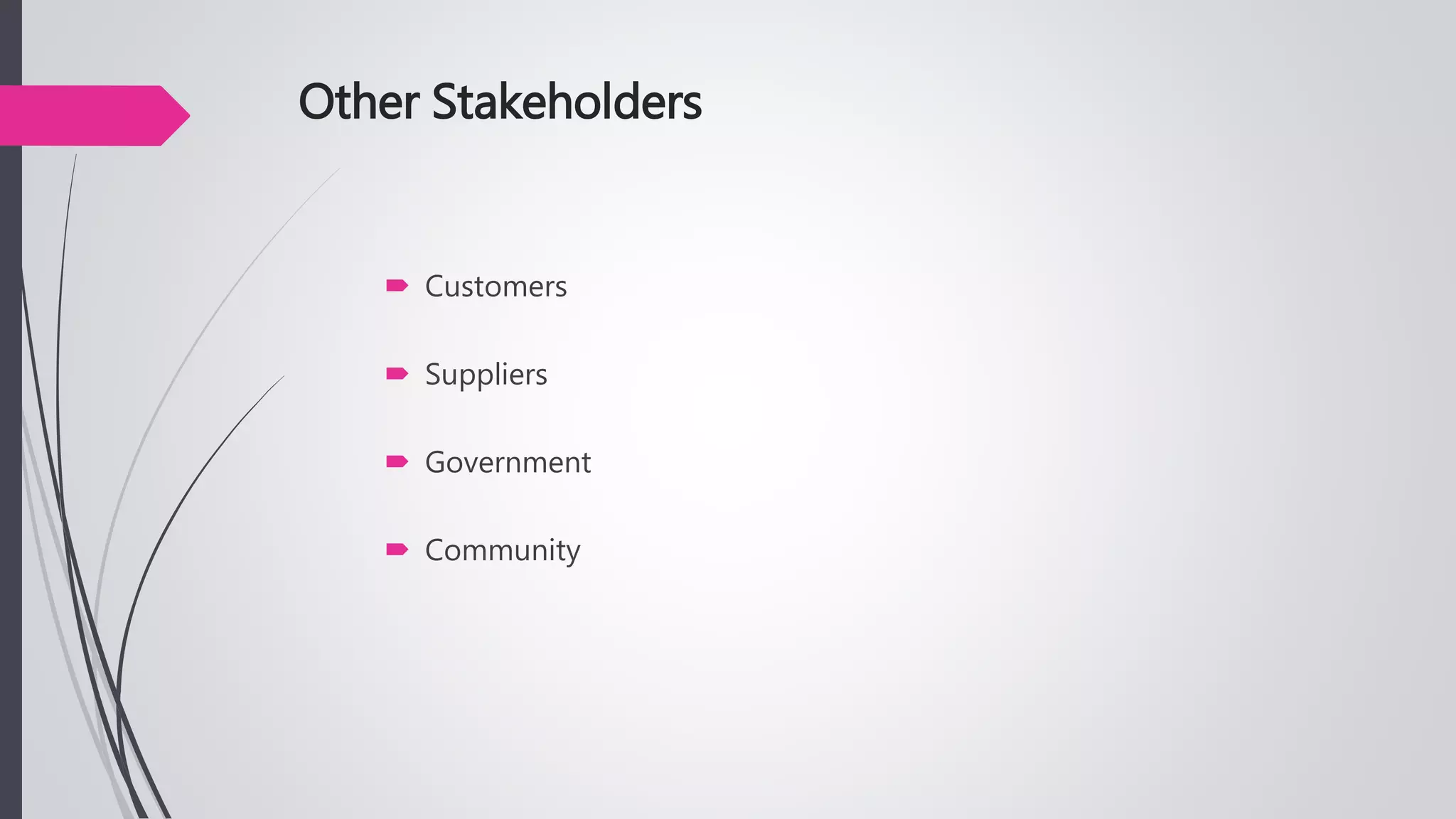 Stakeholders | PPTX