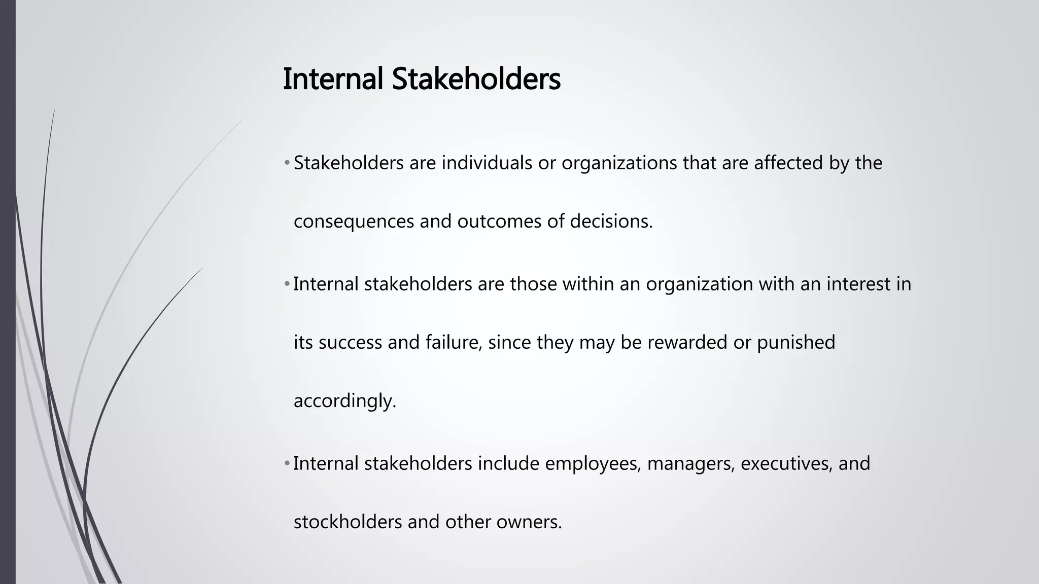 Stakeholders | PPTX