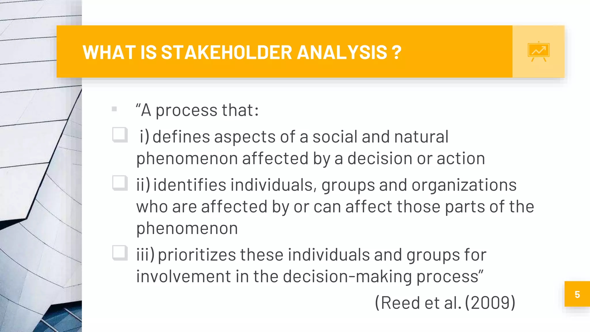 Stakeholder analysis | PPTX