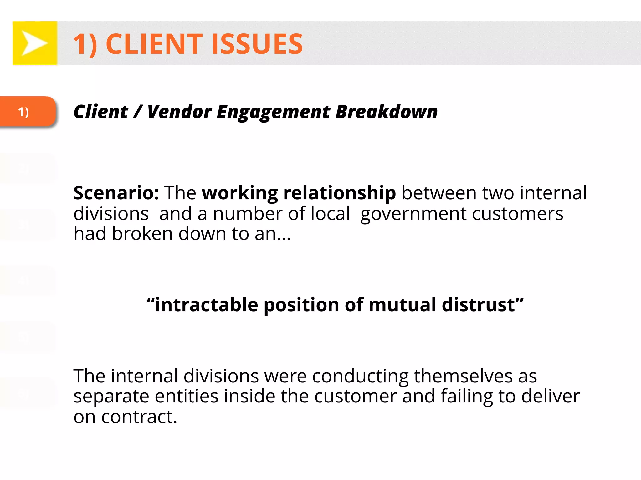 Stakeholder Engagement Dysfunction Case Study | PDF