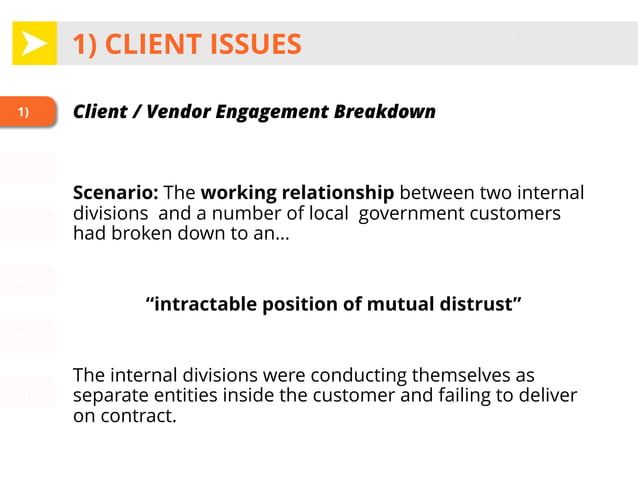 Stakeholder Engagement Dysfunction Case Study | PPT
