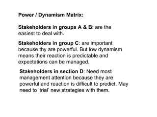Stakeholder Analysis | PPT