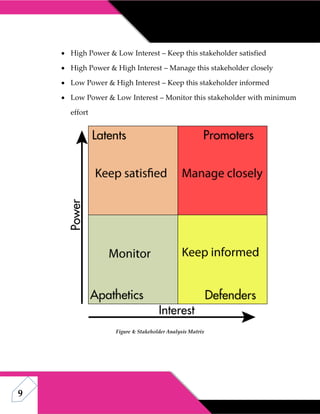 Stakeholder Analysis | PDF