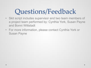 Stakeholder analysis lunch & learn | PPT