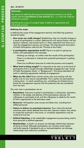 Stakeholder engagement a toolkit | PDF | Developmental Sites | Real Estate