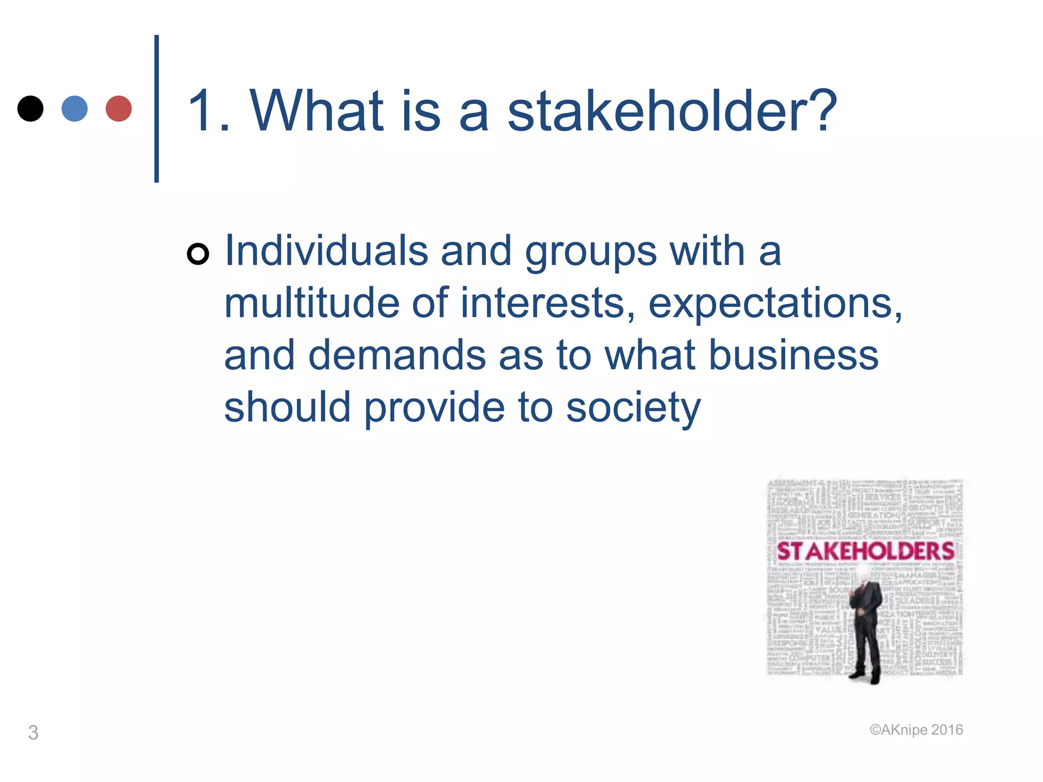 Stakeholder engagement and management | PDF