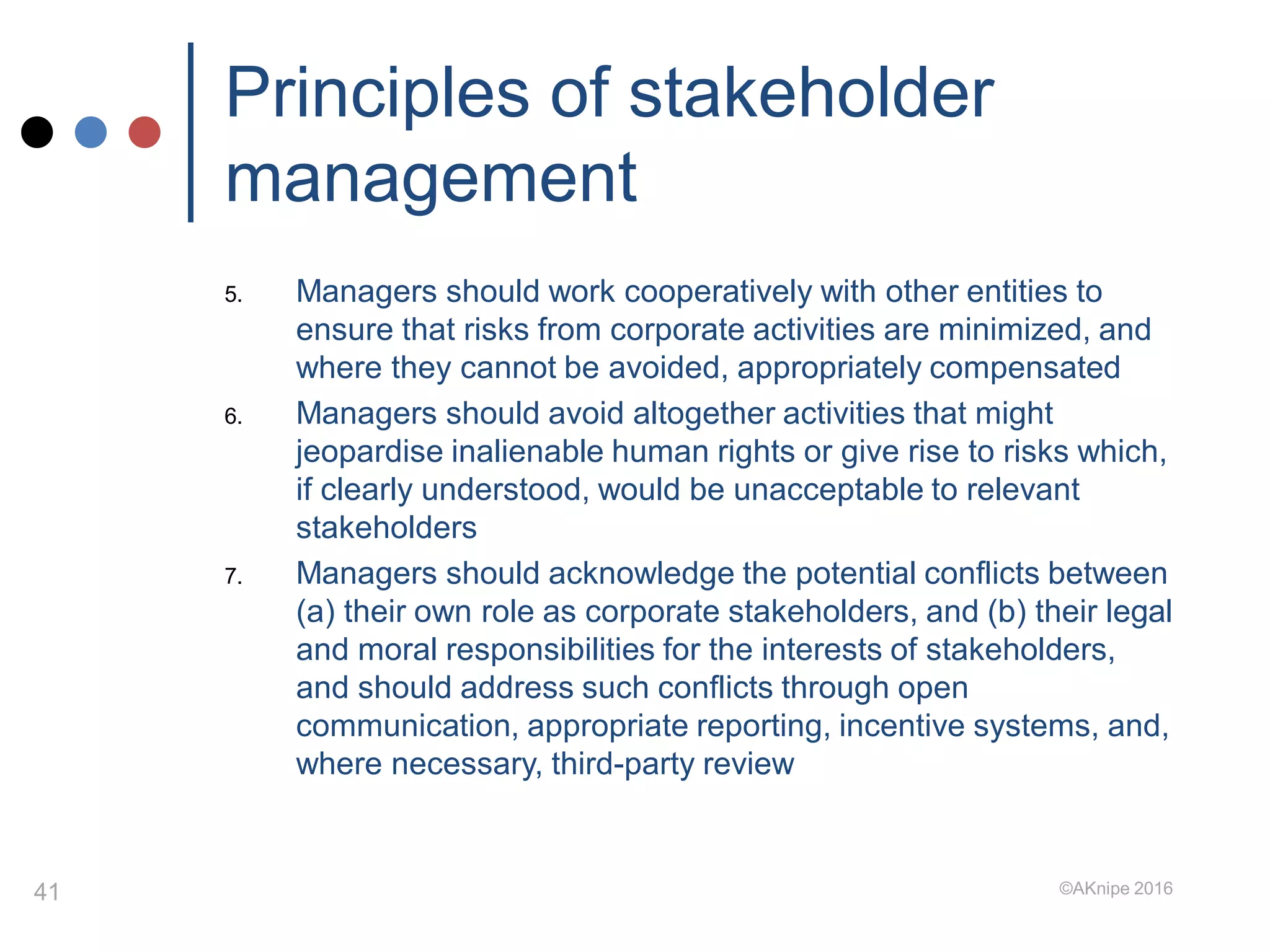 Stakeholder engagement and management | PDF