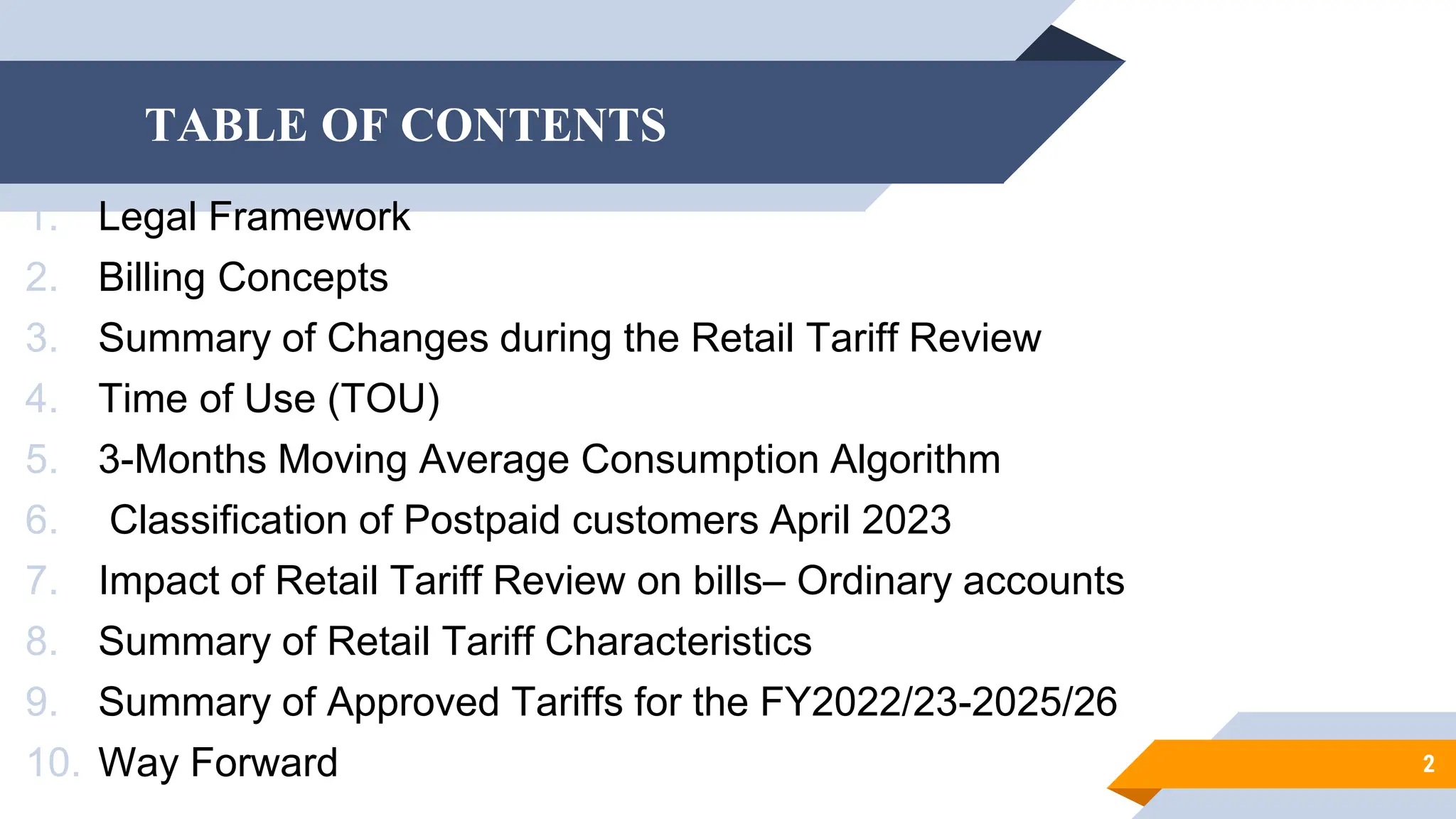 Stakeholder engagement Retail Tariffs 2023 REVIEW.pptx